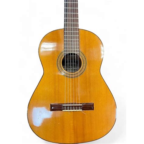 Used Silvertone Used 1960s Silvertone Model 12322 Natural Classical Acoustic Guitar Natural