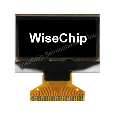 Wisechip 1 30” Oled Display Monochromatic Display White