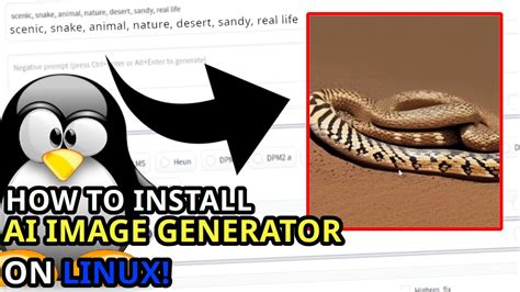 How To Install Stable Diffusion WebUI AI Image Generator Locally On Linux YouTube