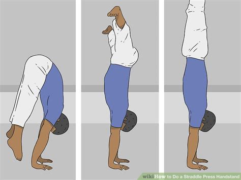 How to Do a Straddle Press Handstand: 13 Steps (with Pictures)