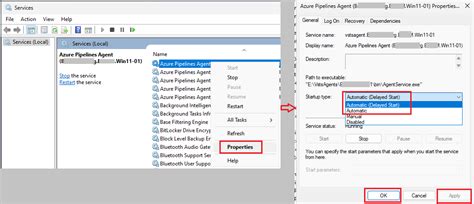Azure Self Hosted Pipeline Agent No Longer Starts When I Boot My Pc Stack Overflow