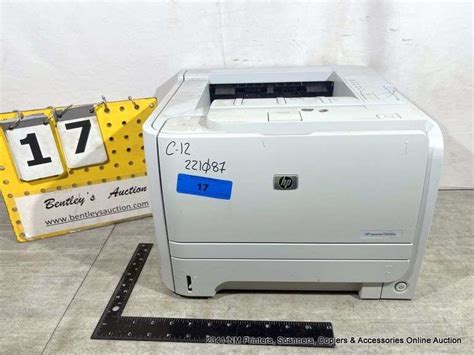 Hp Laserjet P2035n Printer Bentley And Associates Llc