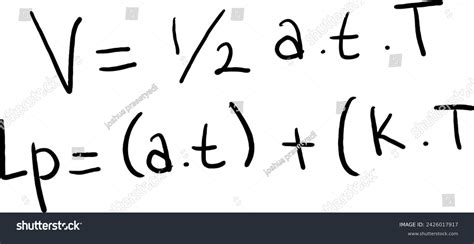Formula Basic Shape Triagular Pyramid Stock Vector Royalty Free