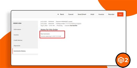 How To Add Comments To Order Programmatically After Place Order From