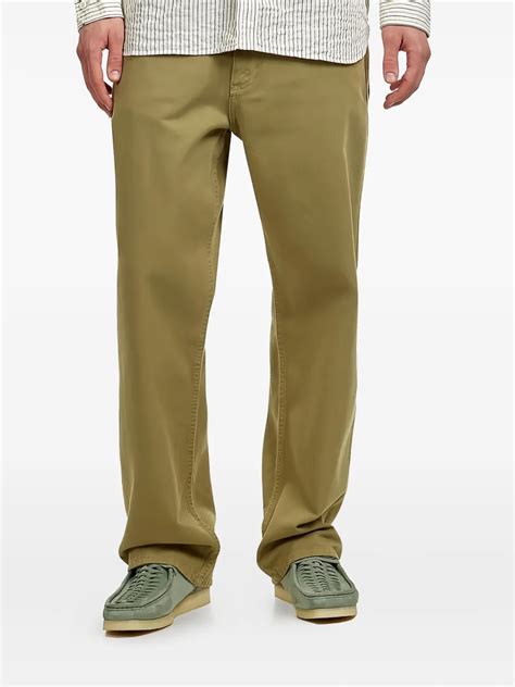 Norse Projects Mogens Straight Leg Trousers Green Farfetch