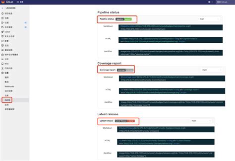Gitlab 运行流水线、设置 Tags、设置 Pipeline 状态、添加徽章 阿里云开发者社区