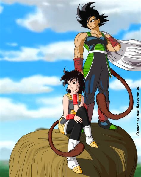 Gine And Bardock Morning By Adb3388 On Deviantart