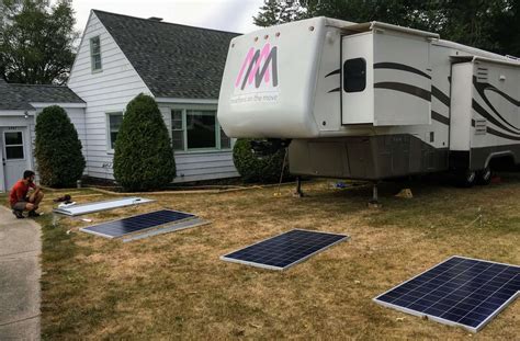 The Best Ways For Mounting Solar Panels On Rv Roof