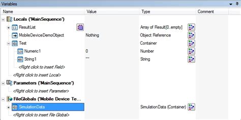 Programmatically Creating Variables In Teststand Ni