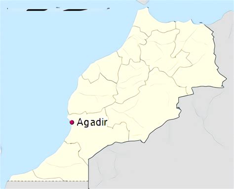 Plan Ville Agadir Que Visiter à Agadir Une Ville Au Sud Ouest Du
