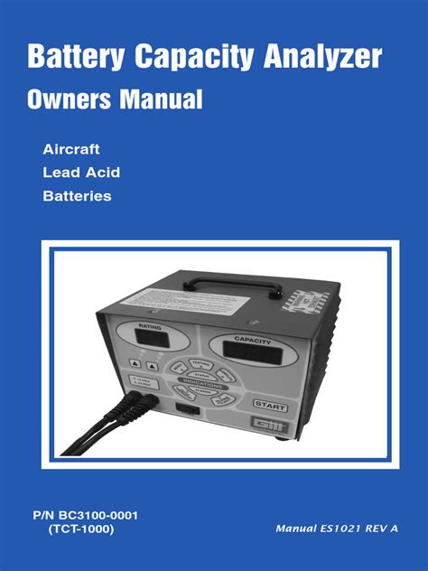 Gill Capacity Analyser Owners Manual Pdf Switch Explosion