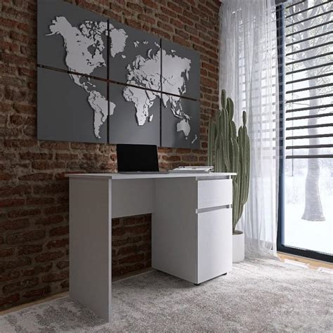 ᐉ Компютерний стіл Everest СЛ 1 Лайт ЛДСП Німфея альба • Краща ціна в Києві Україні • Купити в