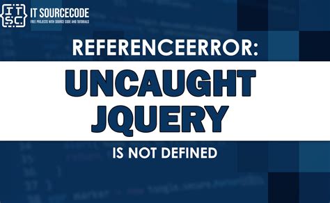 uncaught referenceerror jquery is not defined [solved]