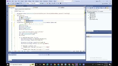 Display Data From Database To Datagridview Youtube