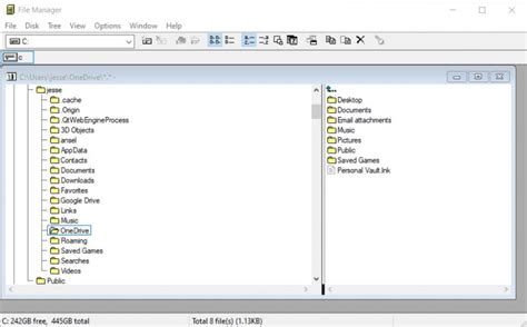 Windows File Manager BlueScreen Computer