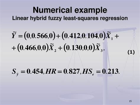 ppt a nonlinear hybrid fuzzy least squares regression model