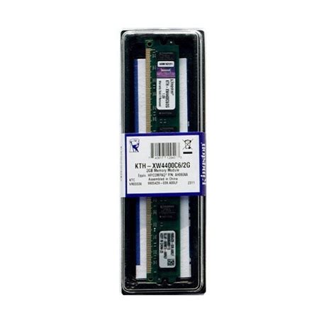 قیمت و خرید رم دسکتاپ Ddr2 تک کاناله 800 مگاهرتز Cl6 کینگستون مدل Slim ظرفیت 2 گیگابایت