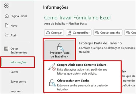 Como Colocar Senha No Excel Ninja Do Excel