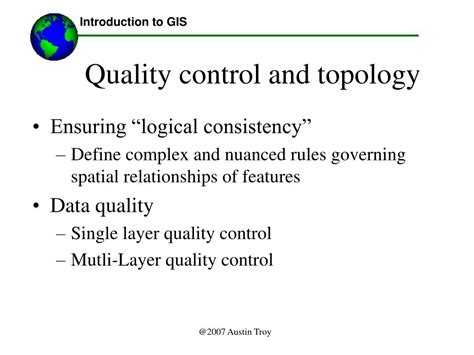 Ppt Lecture 4 An Introduction To The Vector Data Model And Map