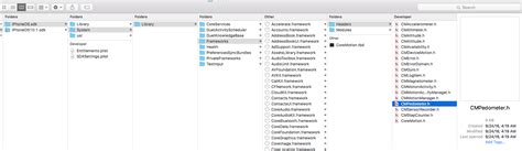 Iphone Ios Cmpedometer Framework Error When Install In Device It