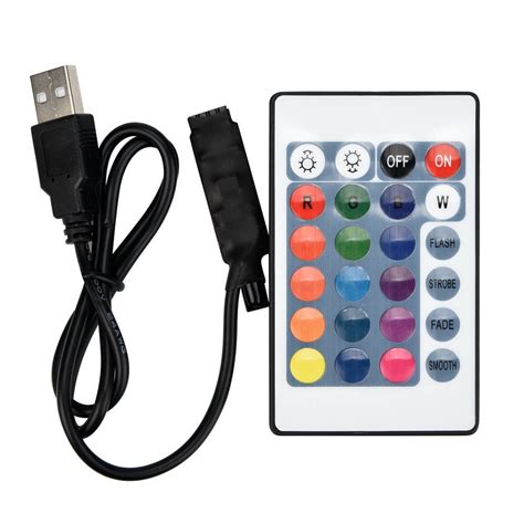 Shpwfbe Home Decor Led Light Usb Strip 5050 Rgb Rf 12v Controller 24 Ir