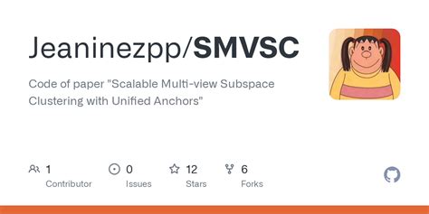 Github Jeaninezppsmvsc Code Of Paper Scalable Multi View Subspace