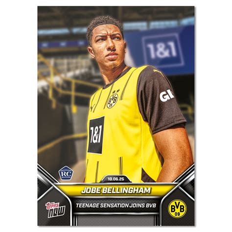 Jobe Bellingham 2025 26 Borussia Dortmund Topps Now® Card 1