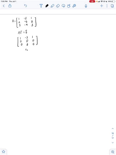 Find A Basis For The Solution Space Of The Homogeneous Linear System