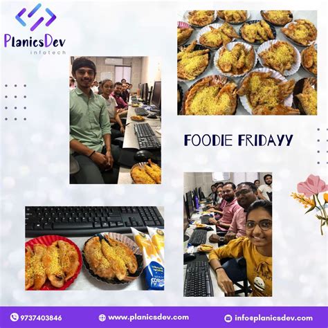 Planicsdev Infotech Llp On Linkedin Foodie Friday Fun Team Bond