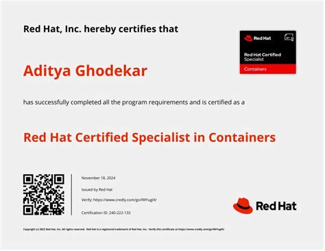 Rhcsc Docker Podman Containers Certificationsuccess Careergrowth Aditya Ghodekar 10