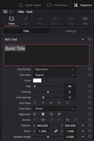 3 Methods To Add Text In Davinci Resolve