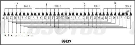 Display 4 Digit Numbers On A 5643 Dixie Led Tube