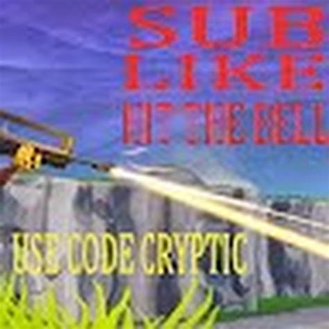 Use Code Cryptic Youtube