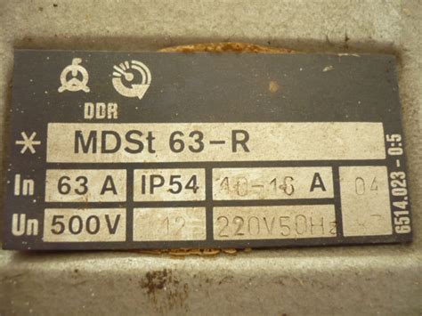 Control Box DDR VEB MDSt R For Various Lifts