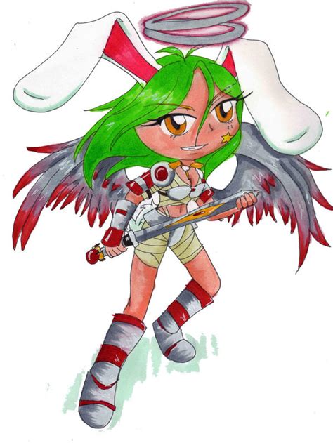 Godess Angela Chibi By Jadedsketch On Deviantart