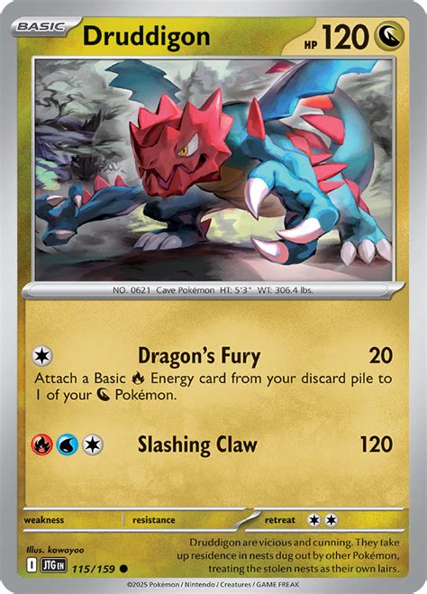 Wat Is Druddigon 115159 Uit Journey Together Waard Pokemonkaartnl