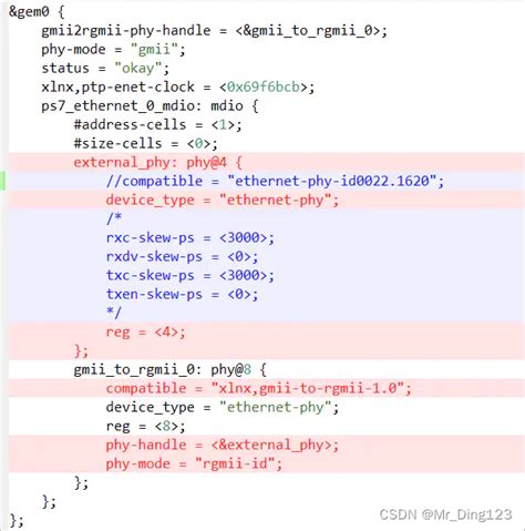 转载：zynq linux网口调试笔记（1）ps gem0 gem扩网口 csdn博客