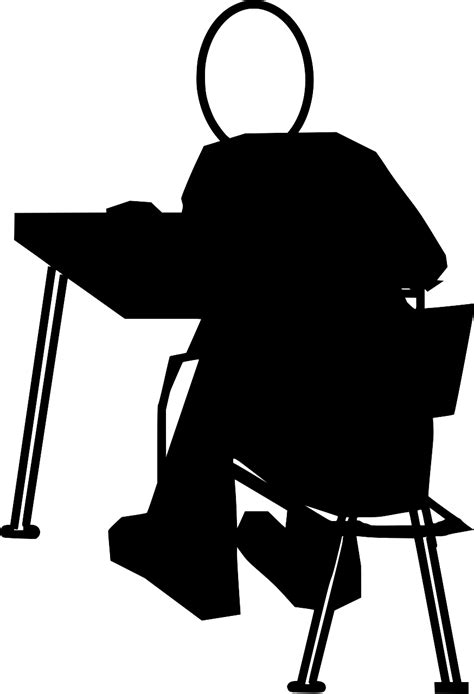 Svg 직장 의자 학교 뒤로 무료 Svg 이미지 및 아이콘 Svg Silh