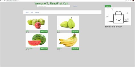Github Nzrugbyshoppingcart React Redux Router A Shopping Cart By
