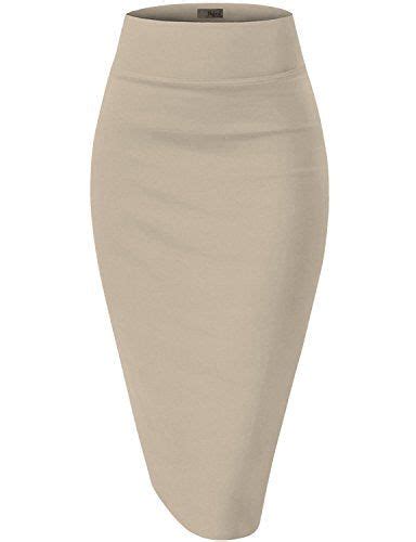 Hybrid Co Women S Premium Office Pencil Skirt Pencil Skirt Skirts Womens Pencil