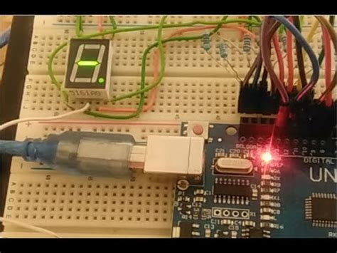 Arduino Applications Segment Led Display With Arduino Segmentdisplay YouTube