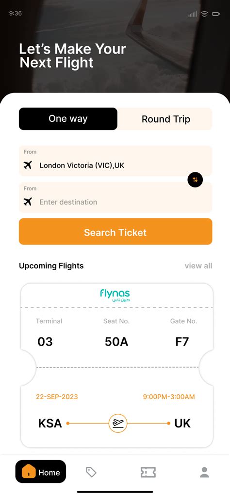 Flyfleet Flight Booking App Ui Design Concept Behance