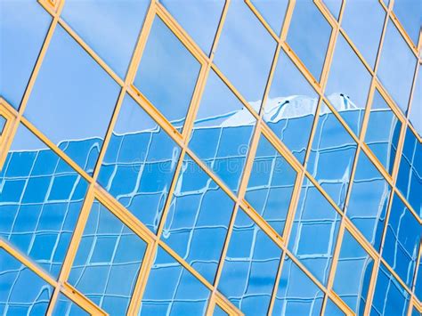 Glass Reflection Colored Stock Image Image Of Buildings 62046235