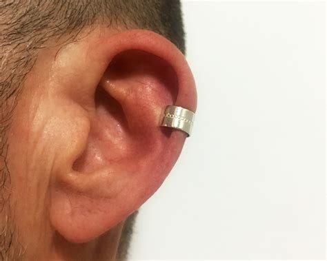 Cartilage Ear Piercing Men
