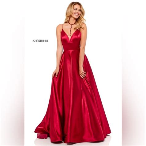 Sherri Hill Dresses Sherri Hill Red Prom Dress Poshmark