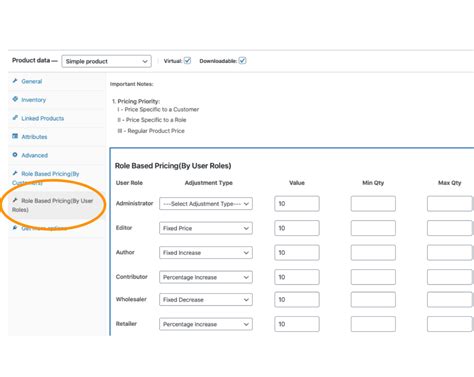 Woocommerce Role Based Pricing Plugin V220 25