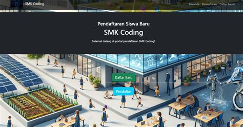 Tugas Week 10 Crud Pendaftaran Siswa Dengan Php And Mysql