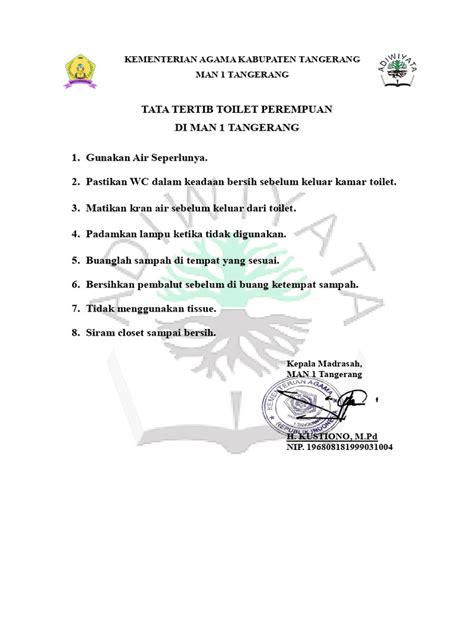 Tatat Ertib Toilet Putra Putri Hemat Energi Pdf