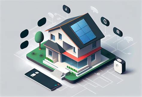 Premium AI Image Modern Smart Home Systems Of Smart Building The Smart Home Is Isolated
