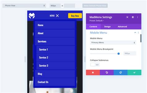 Divi Plugin Highlight Divi Madmenu